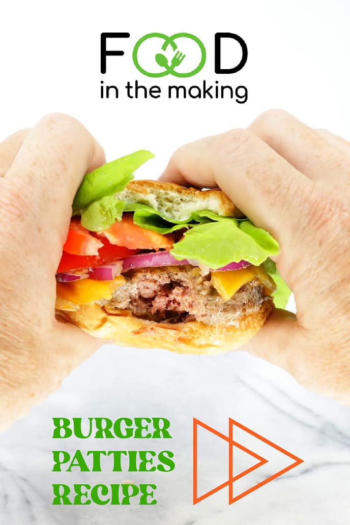Hamburger! Burger Patties Recipe - Food in the Making